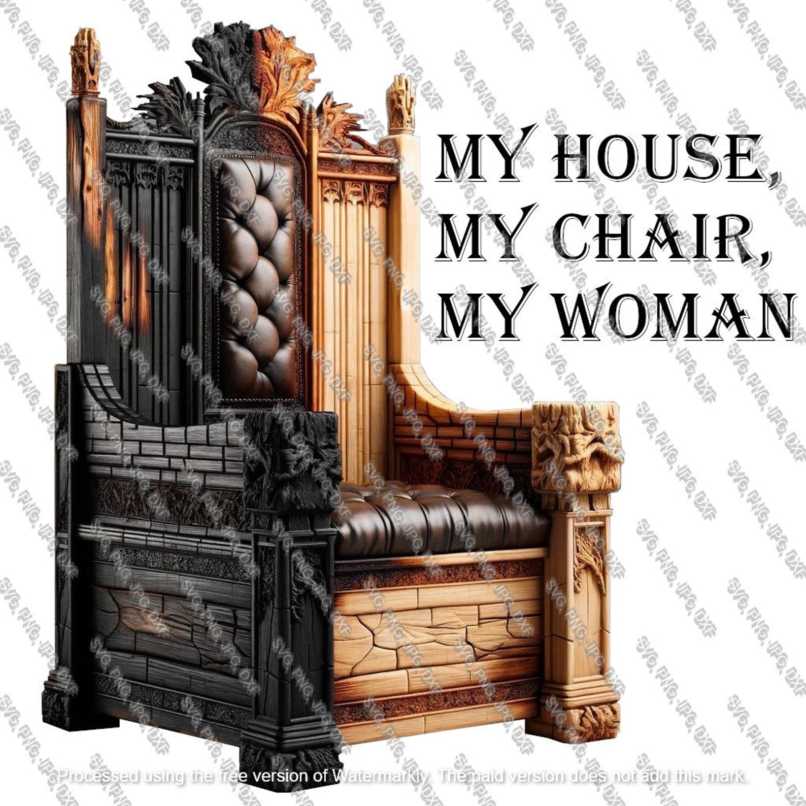 Iron Flame Throne Svg, Png, Jpg, and Dxf - Etsy
