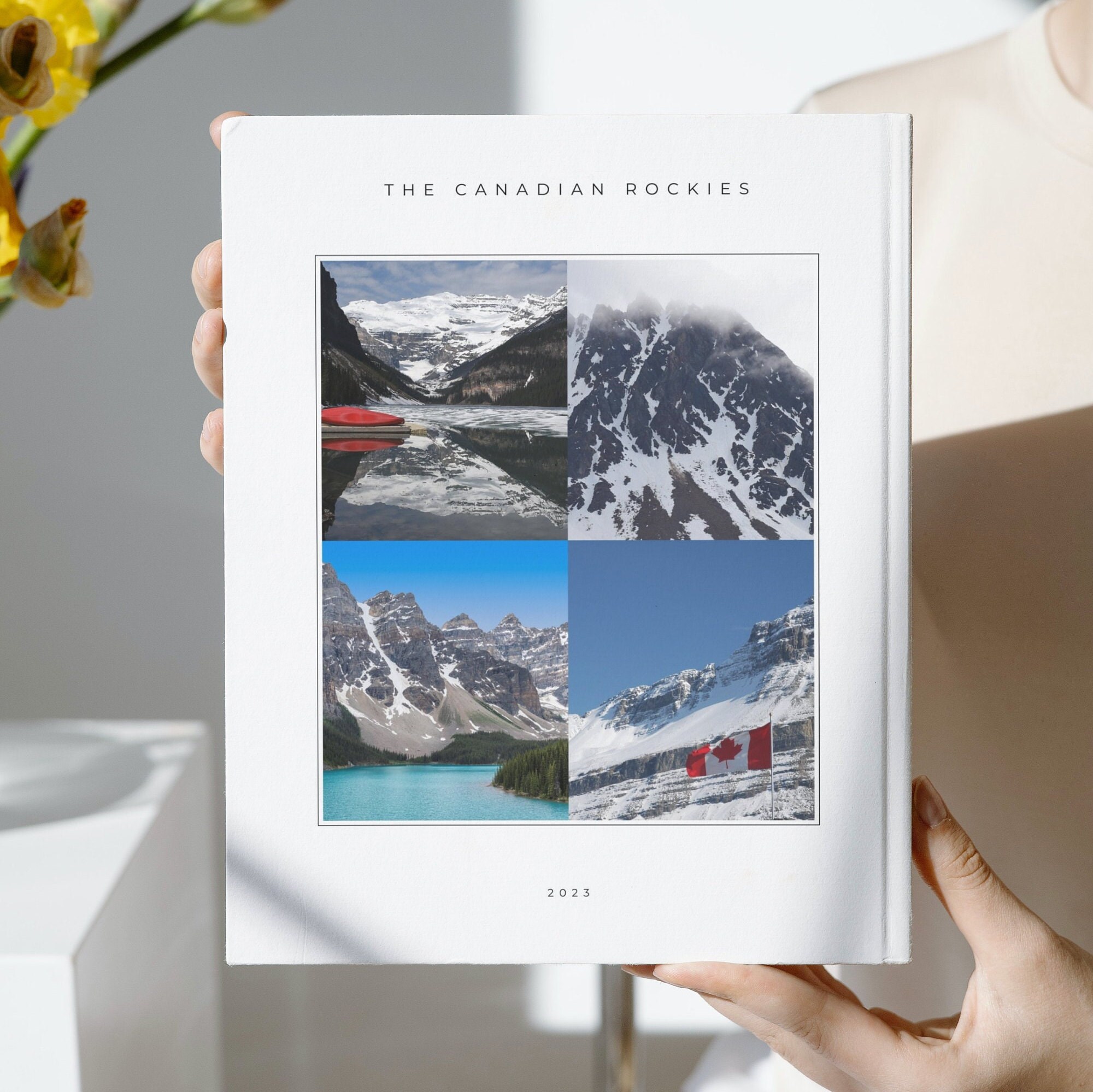 Travel Photo Album Template, Designer Style Decorative Coffee Table ...