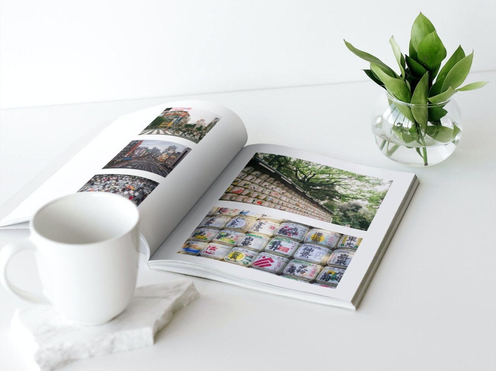 Travel Photo Book Magazine Template, Printable Adventure Journal ...