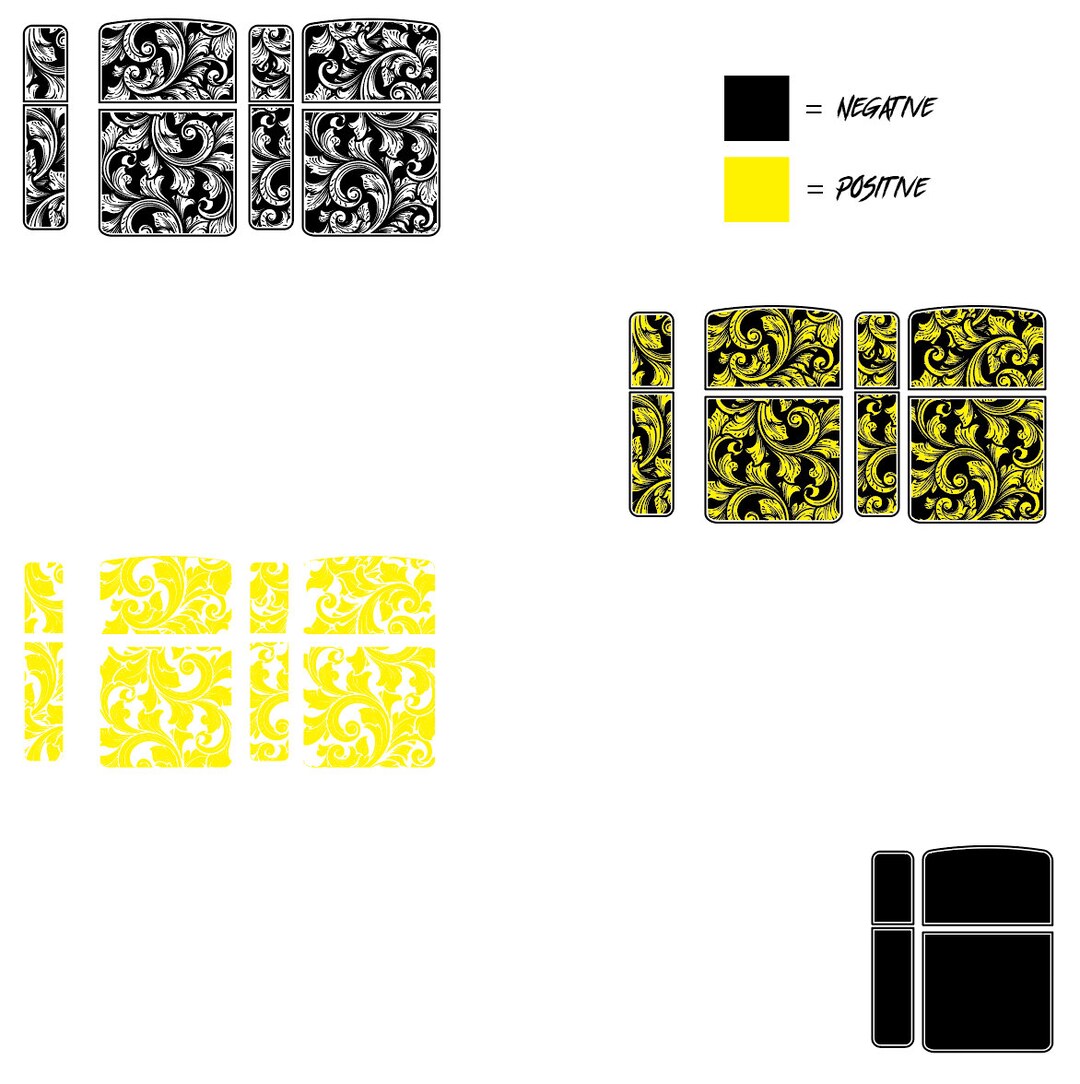 Lighter Scrollwork V6 Digital File for Silhouette Cricut and - Etsy