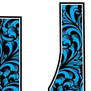 1911 Scrollwork Fiber Laser Design Ezcad 2 And Lightburn Ready 1 Etsy