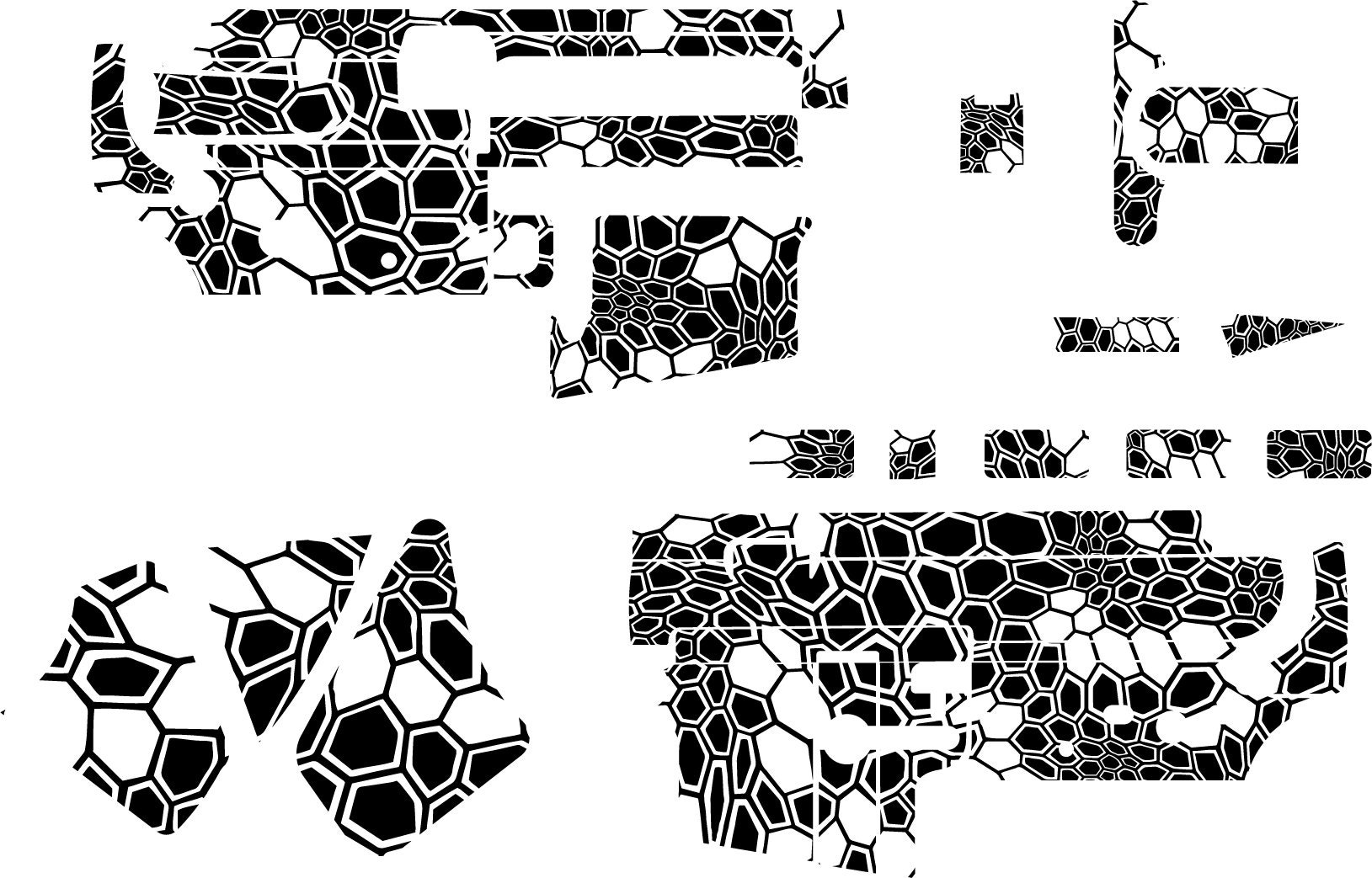 AR15 Kryptic Camo AR Template Svg Digital File for Silhouette, Cricut ...