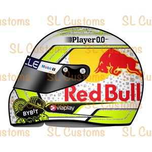 F1 Driver Max Verstappen's 2023 Season Helmet Sticker - Etsy