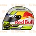 F1 Driver Max Verstappen's 2023 Season Helmet Sticker - Etsy