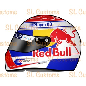 F1 Driver Max Verstappen's 2023 Season Helmet Sticker - Etsy