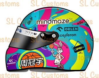 F1 Driver Max Verstappen's 2023 Season Helmet Sticker - Etsy