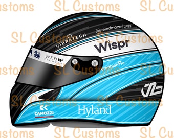 F1 Driver Max Verstappen's 2023 Season Helmet Sticker - Etsy