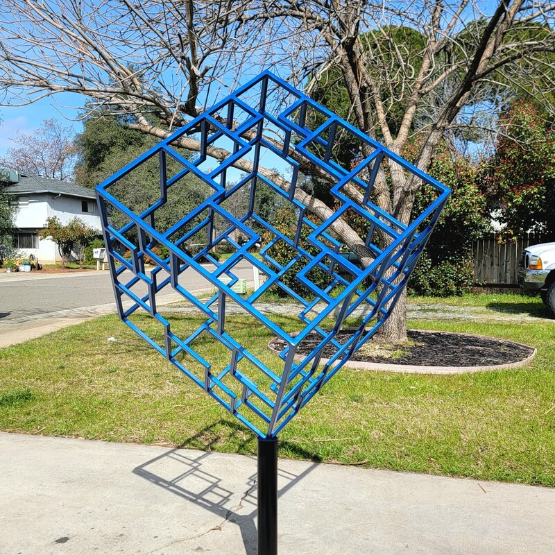 Outdoor Metal Sculpture - Etsy