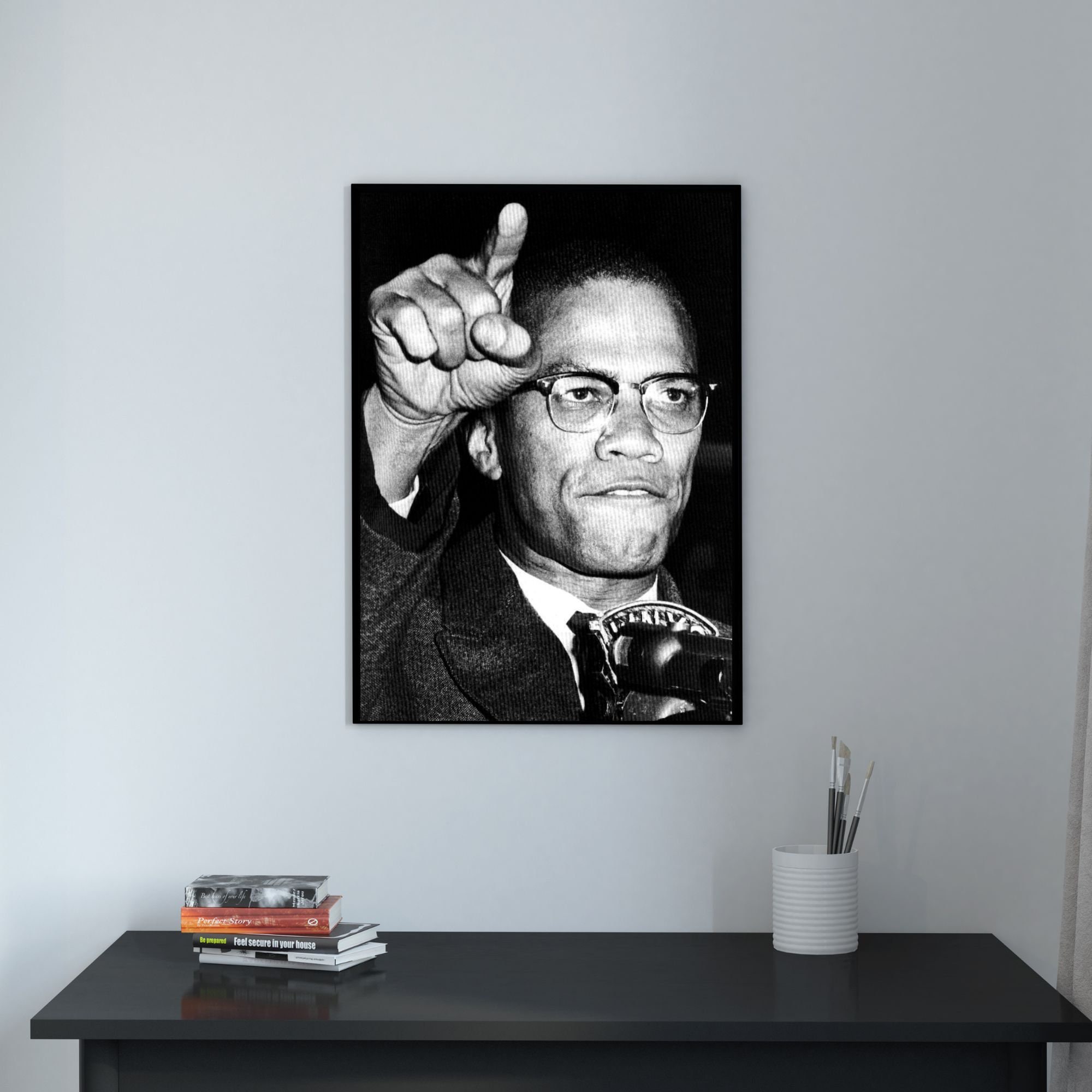 Malcolm X African American Black History Printable Wall Art - Etsy