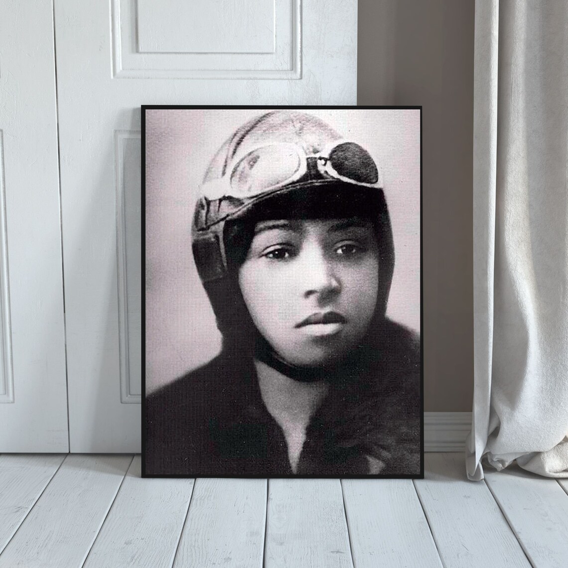 Bessie Coleman African American Black History Printable Wall Art - Etsy