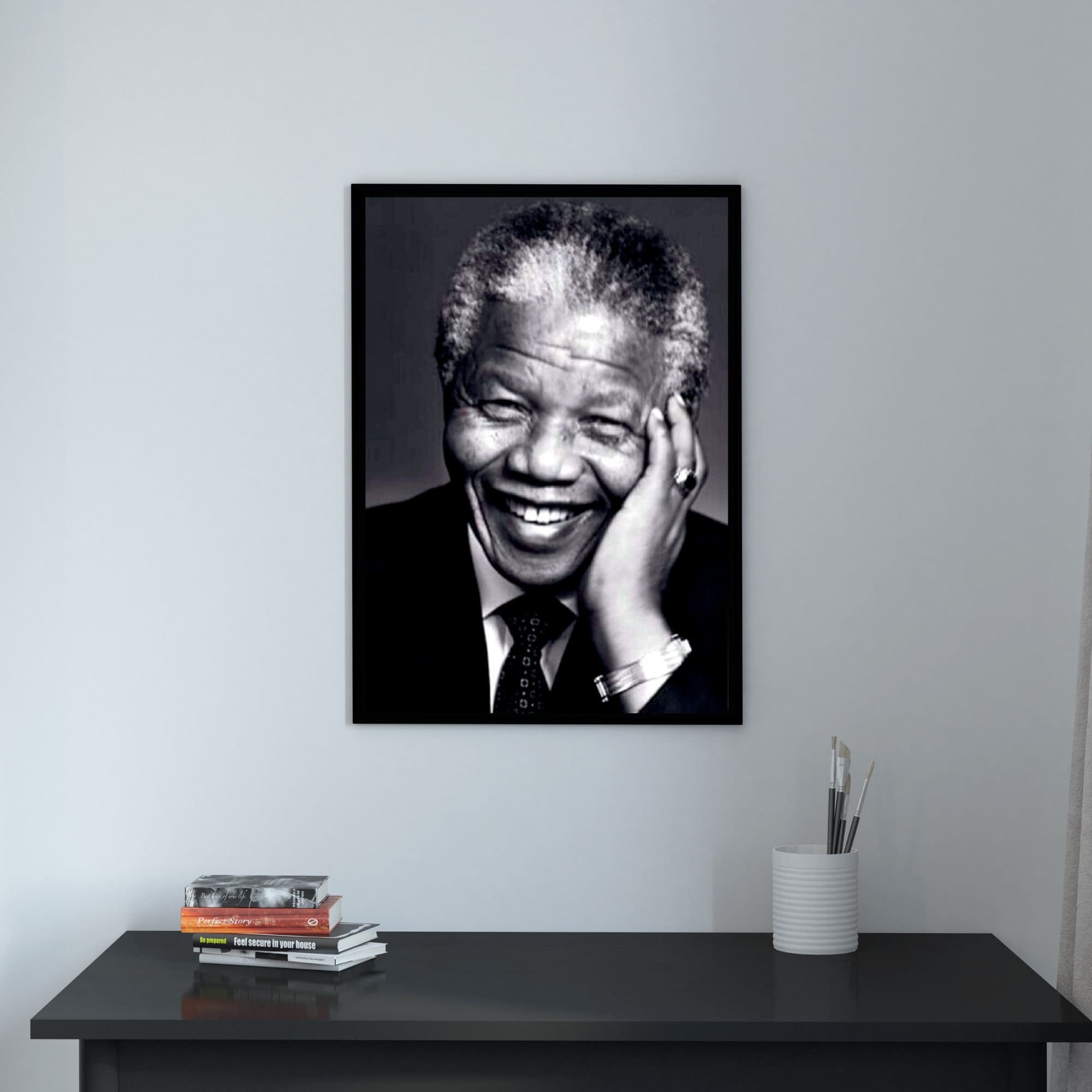 Nelson Mandela African American Black History Printable Wall Art - Etsy