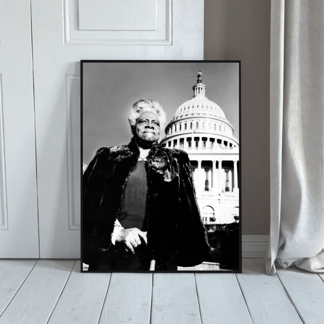 Mary Jane Mcleod Bethune African American Black History Printable Wall ...