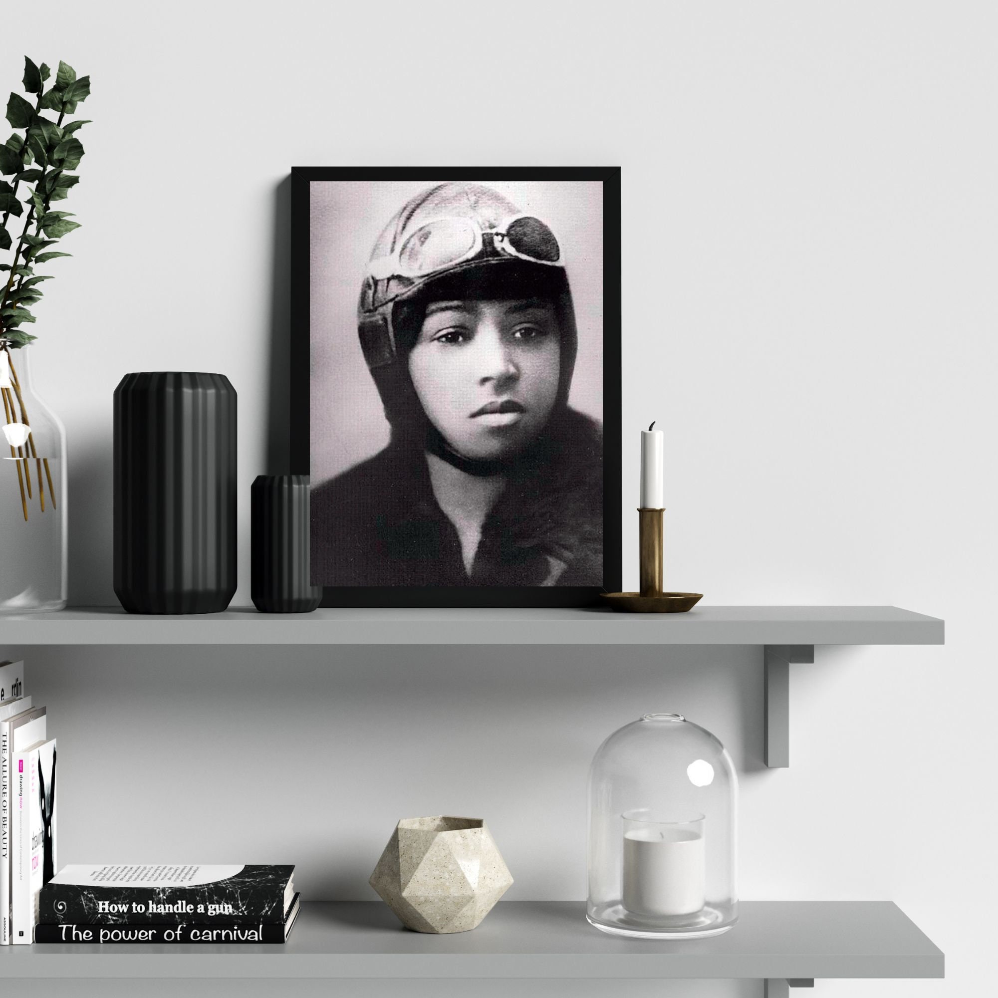 Bessie Coleman African American Black History Printable Wall Art - Etsy