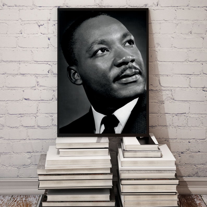 Martin Luther King Jr. African American Black History Printable Wall ...