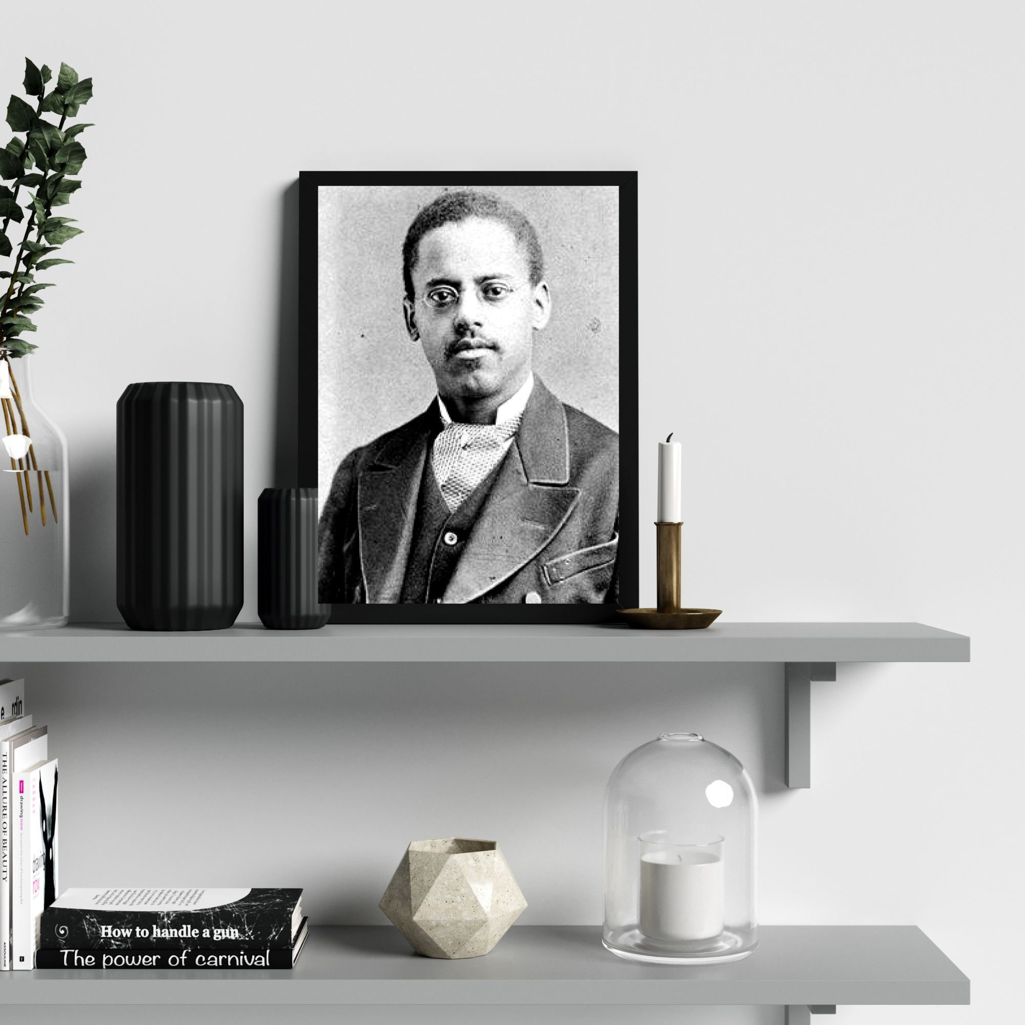 Lewis Howard Latimer African American Black History Printable Wall Art ...