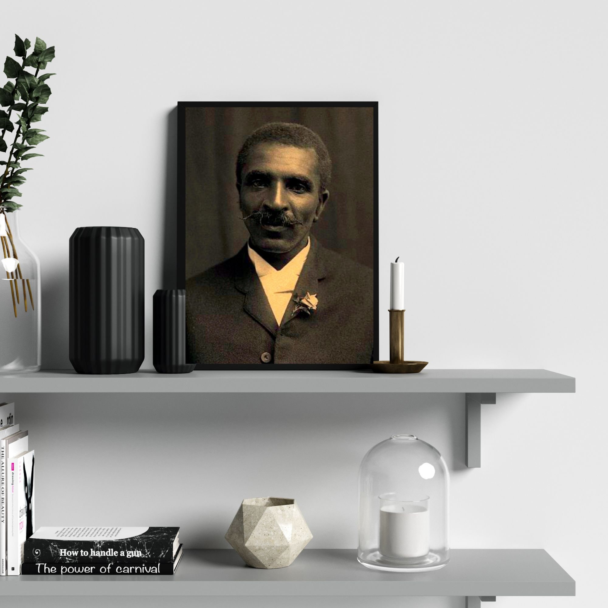 George Washington Carver African American History Printable Wall Art - Etsy