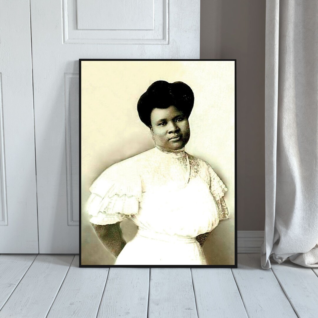 Madam C.J. Walker African American Black History Printable Wall Art - Etsy