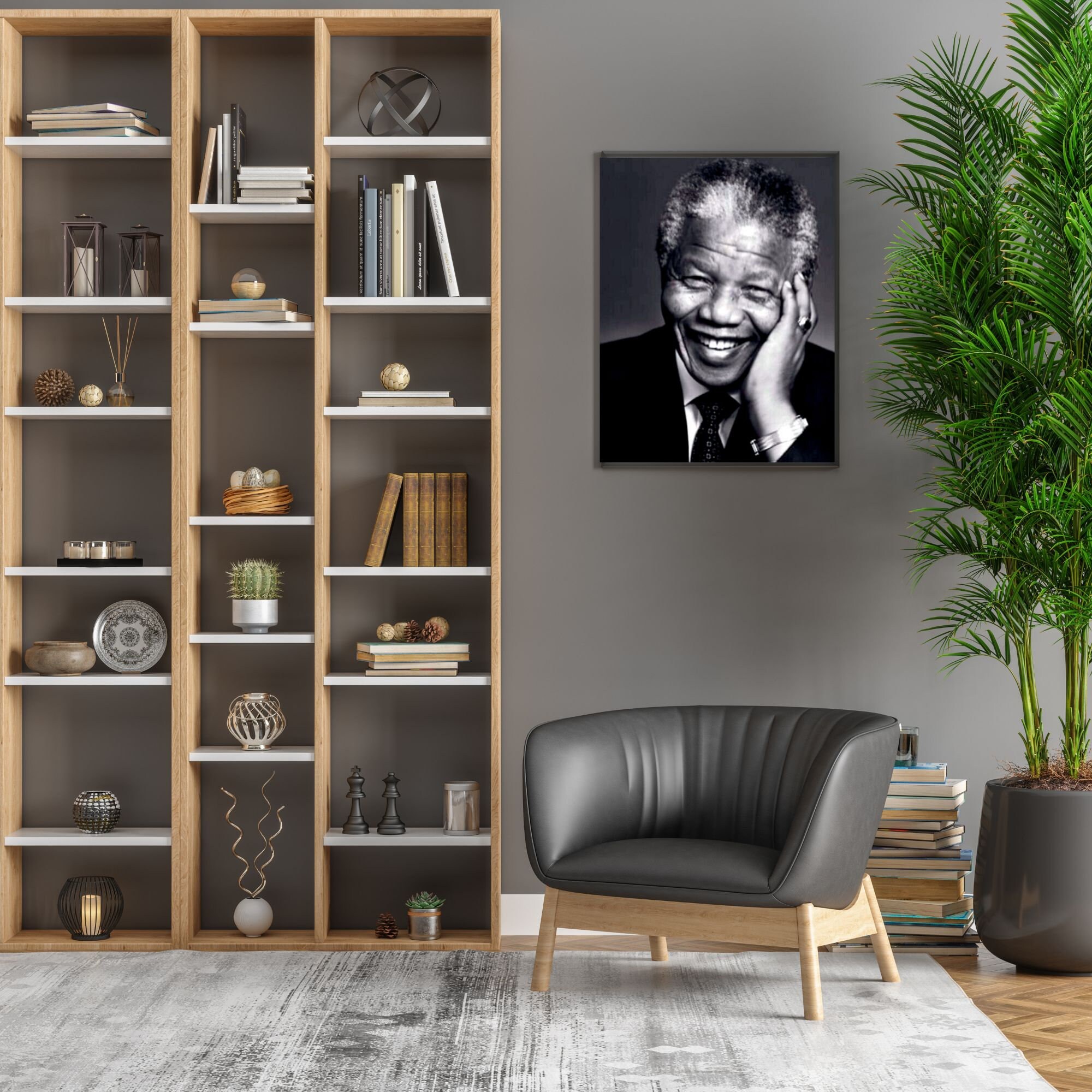 Nelson Mandela African American Black History Printable Wall Art - Etsy
