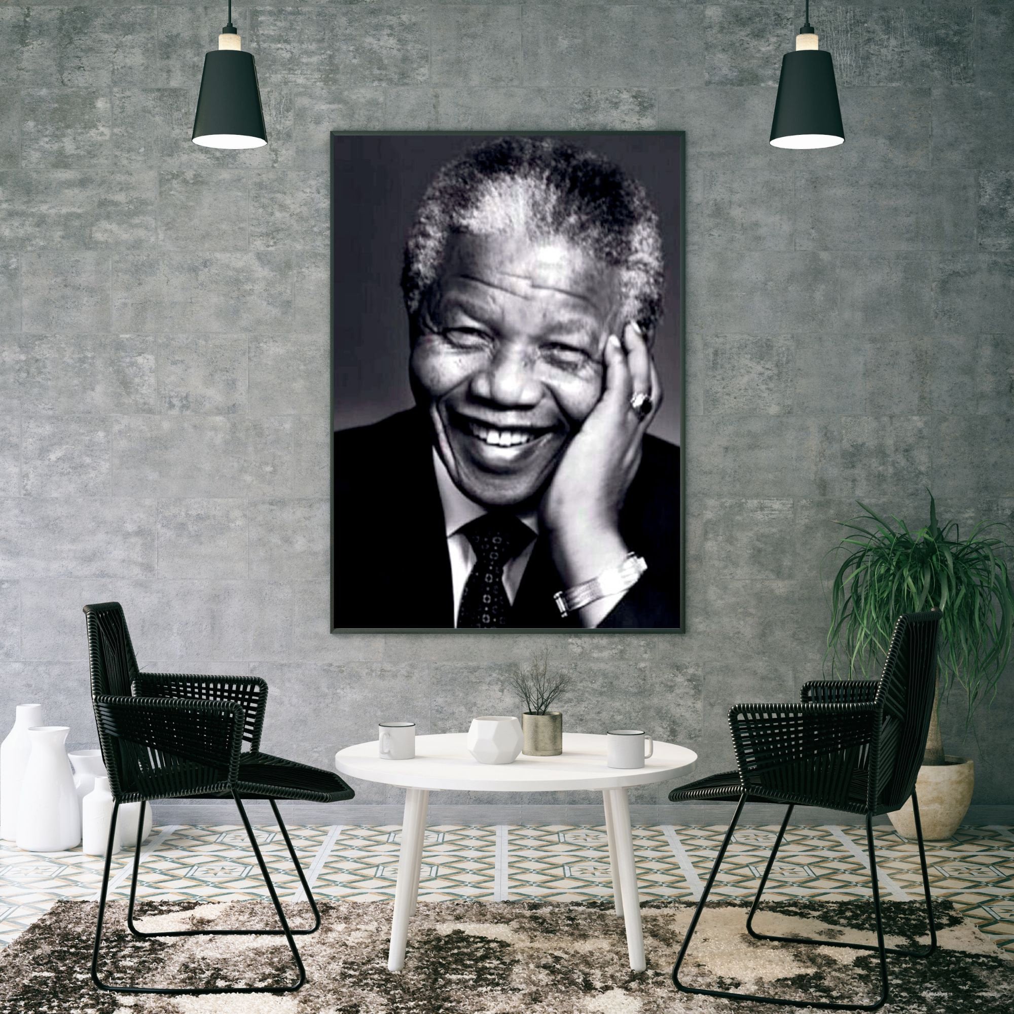 Nelson Mandela African American Black History Printable Wall Art - Etsy