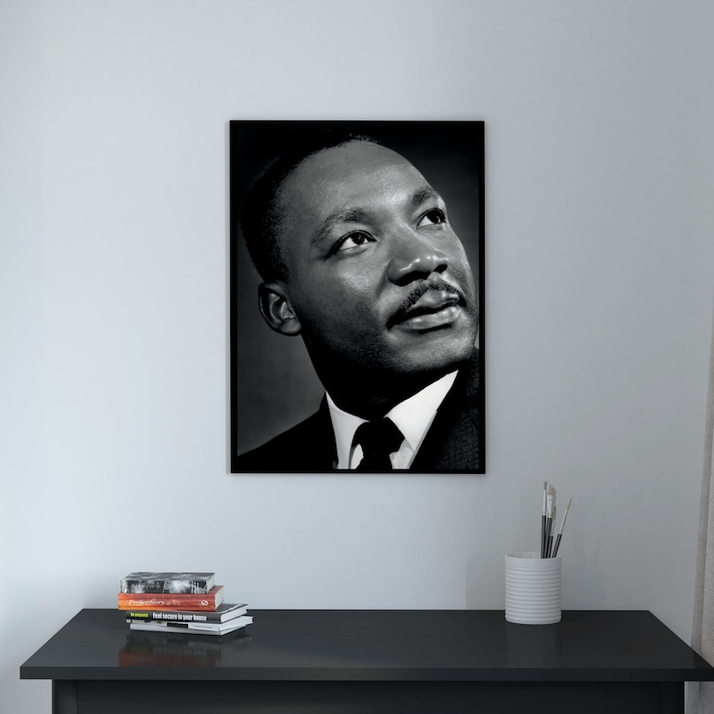 Martin Luther King Jr. African American Black History Printable Wall ...
