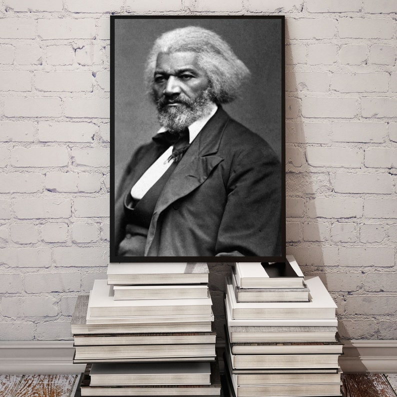 Frederick Douglass African American Black History Printable Wall Art - Etsy
