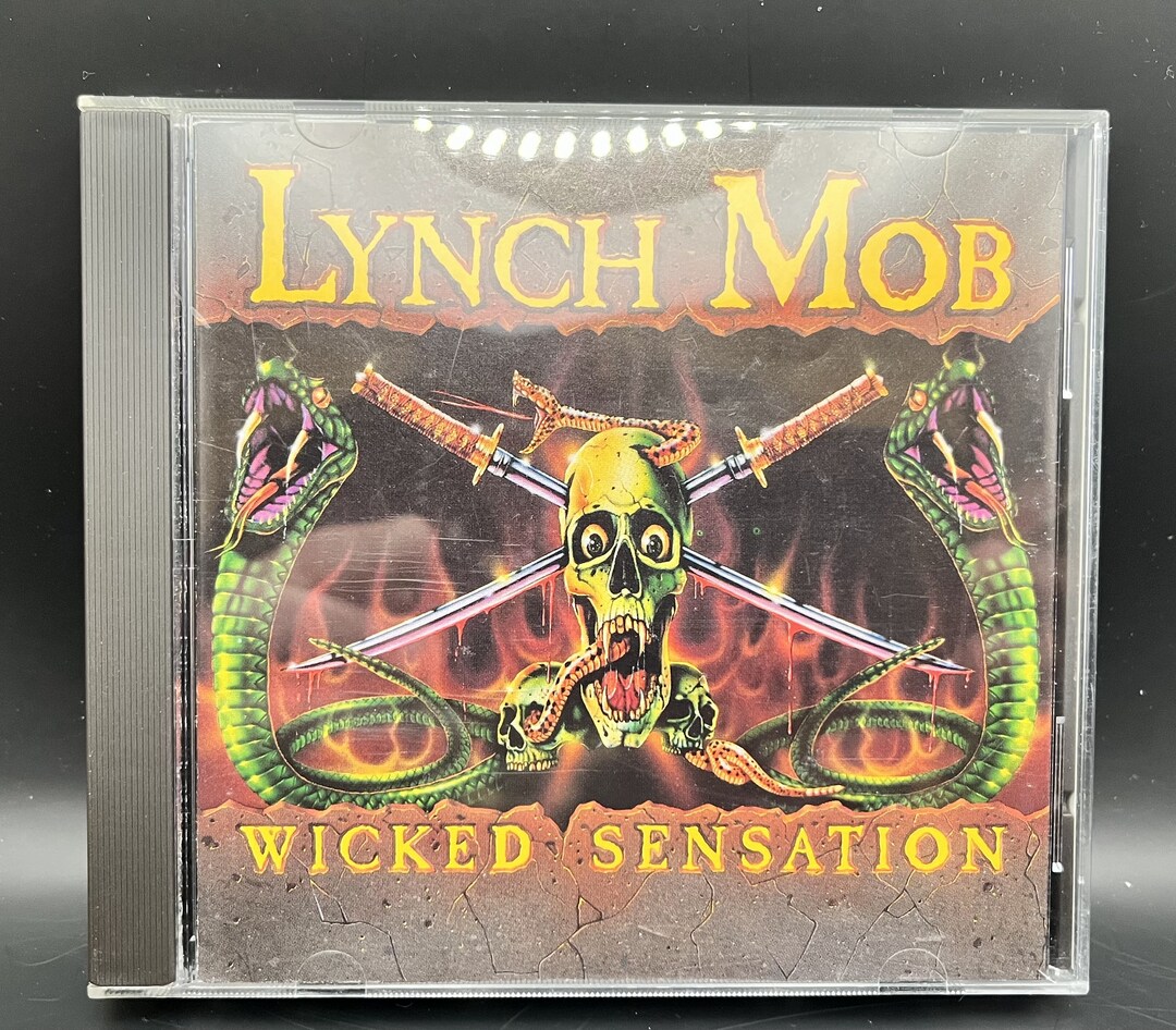 LYNCH MOB Wicked Sensation CD 1990 Original Recording Elektra Hair ...