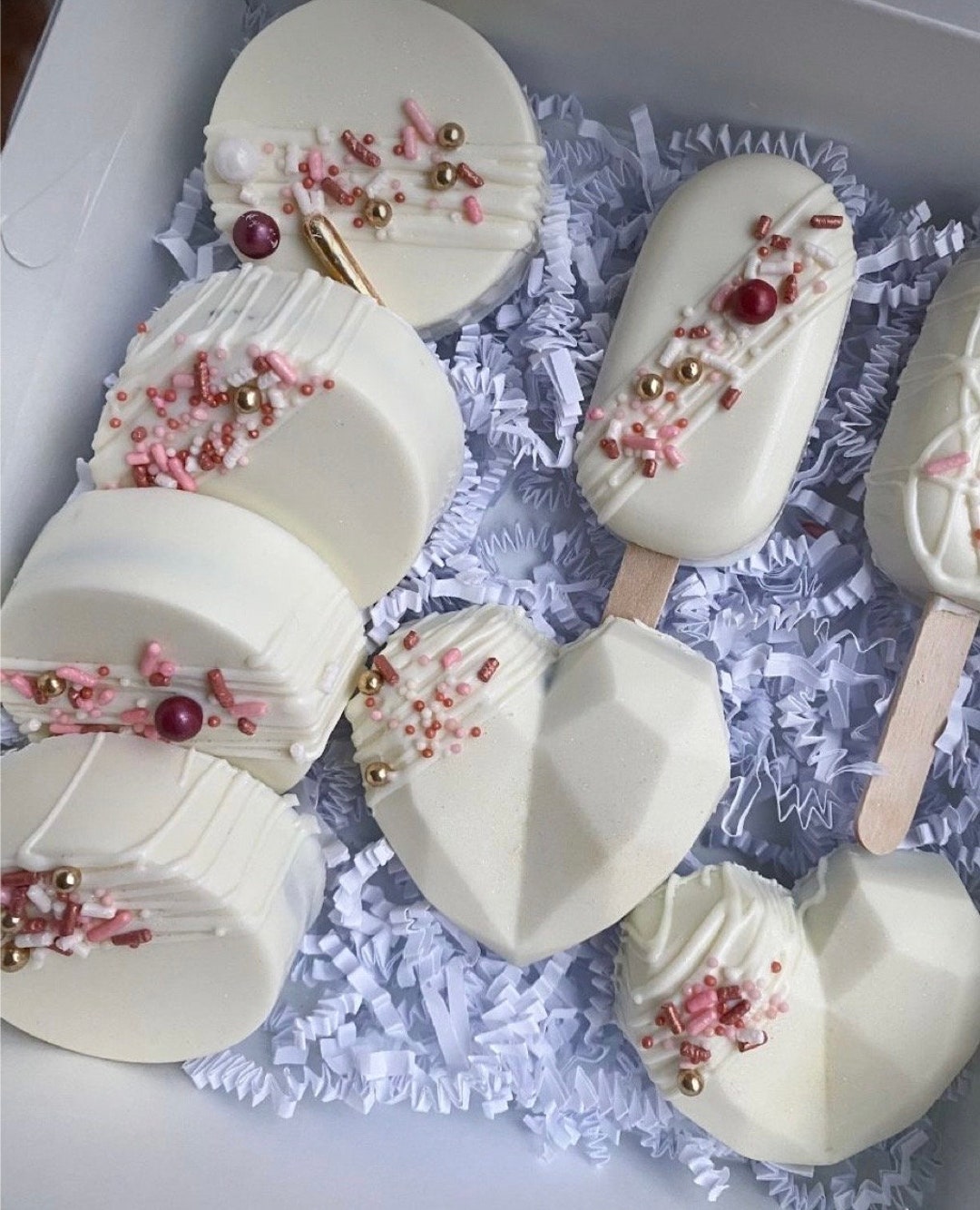 Dessert Party Box. 6 Cakesicles, 6chocolate Covered Oreos - Etsy