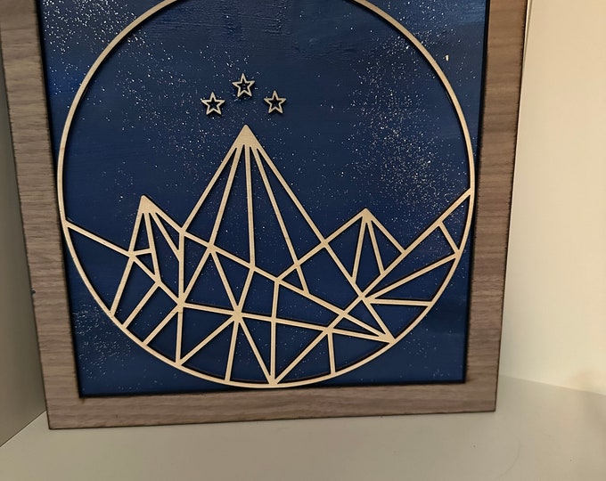 Night Court Symbol in Square Frame - Etsy