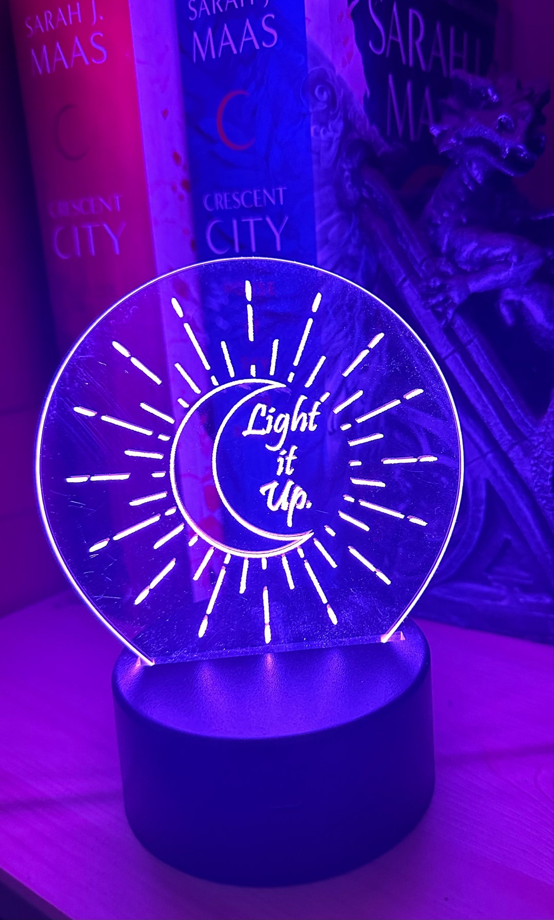 Crescent City Inspired LED Acrylic Light - Etsy