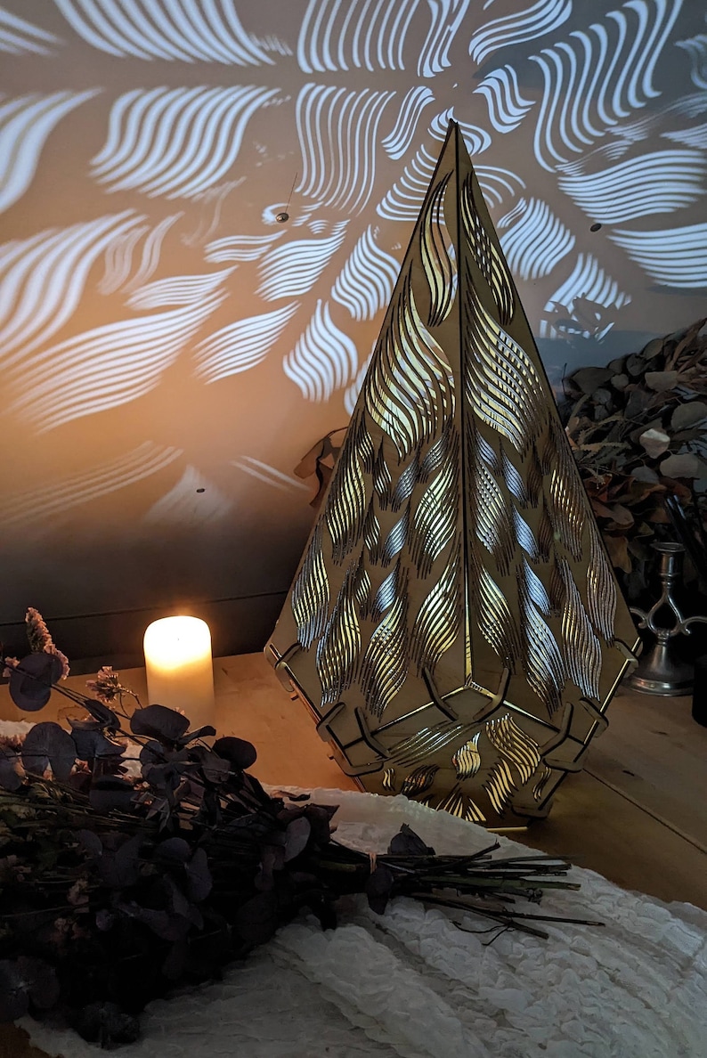 Pentagonal Pyramid Lamp, Digital Download - Etsy Australia