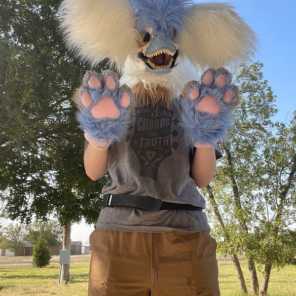 Custom Raptor Mask With Long Ears - Etsy Canada