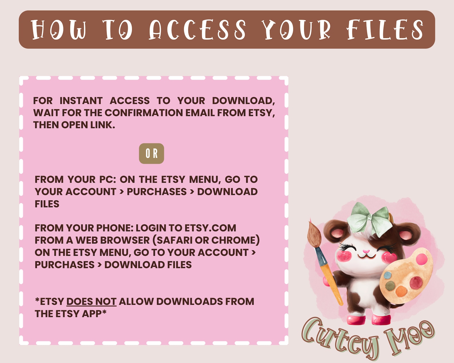 Instant Download | Art Themed | Colorful | Floral Template | Painting ...