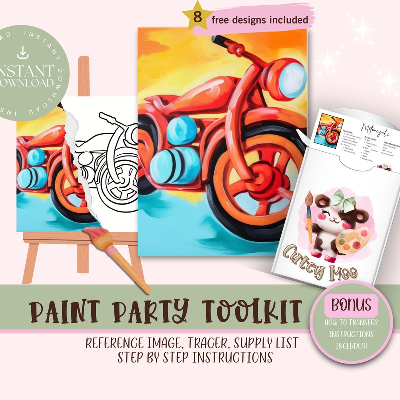 Motorcycle Paint Kits - Etsy