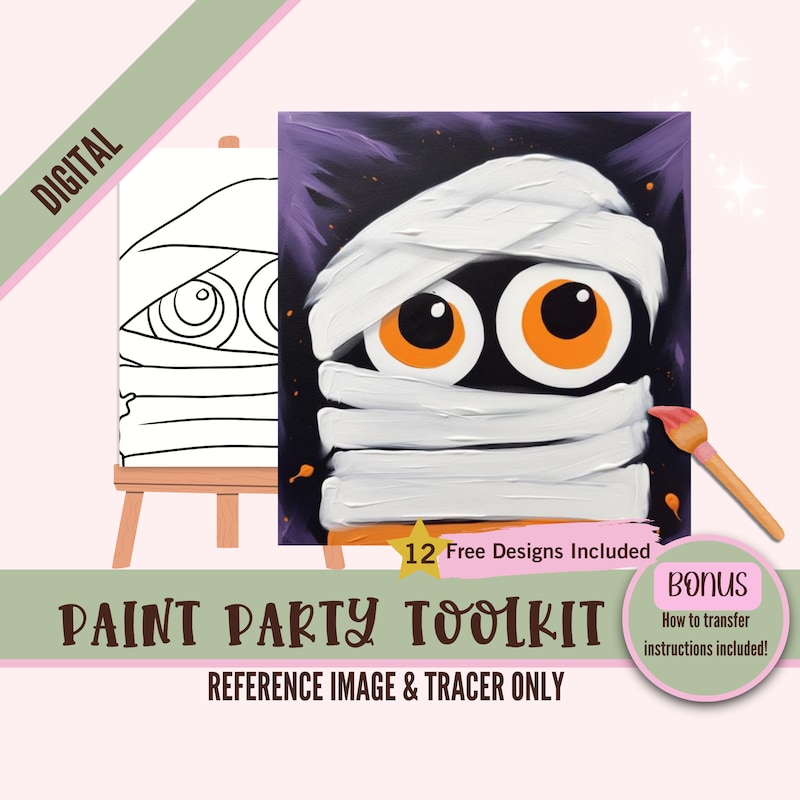 Mummy Eyes Printable - Etsy