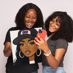 Ladies Night Out Sip and Paint Party Kit Canvas, Pre Drawn Template for ...