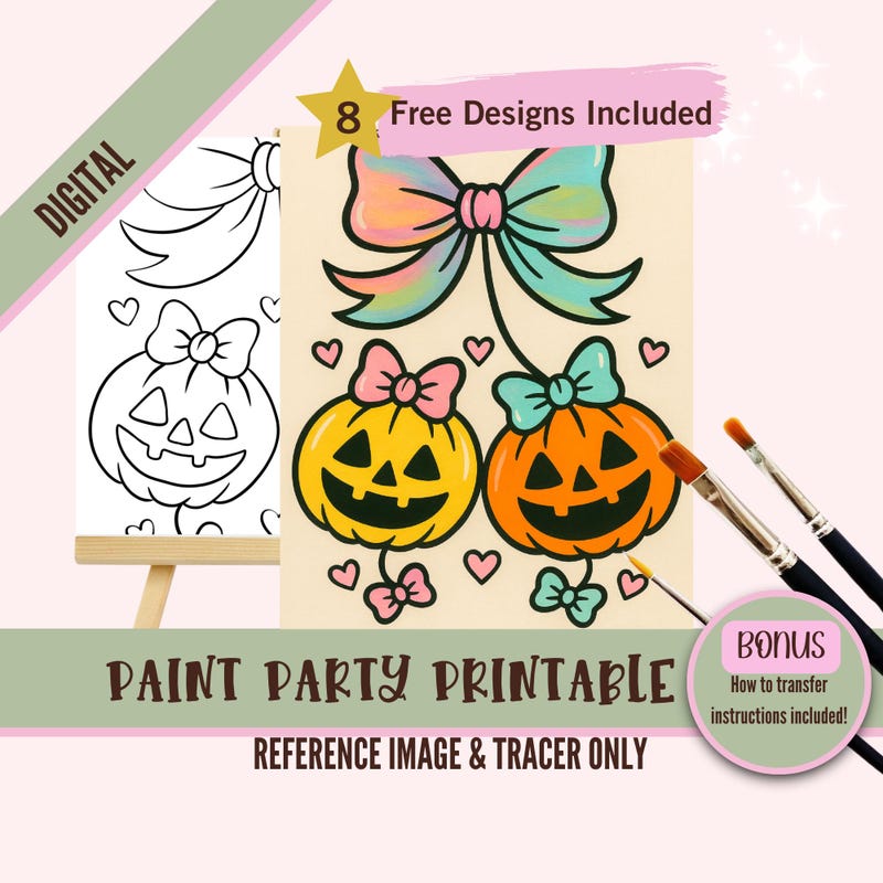 Traceable Bow Template - Etsy