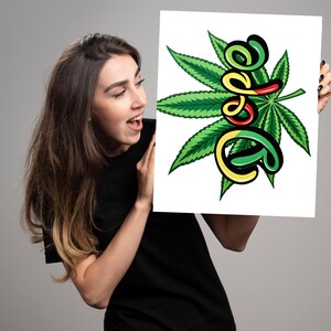 420 Sip and Paint Downloadable Stencil Art, DIY Acrylic Painting Party ...