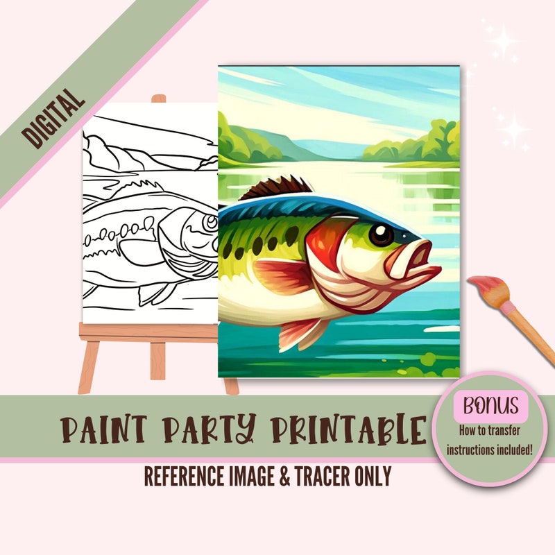 Fish Painting - Etsy