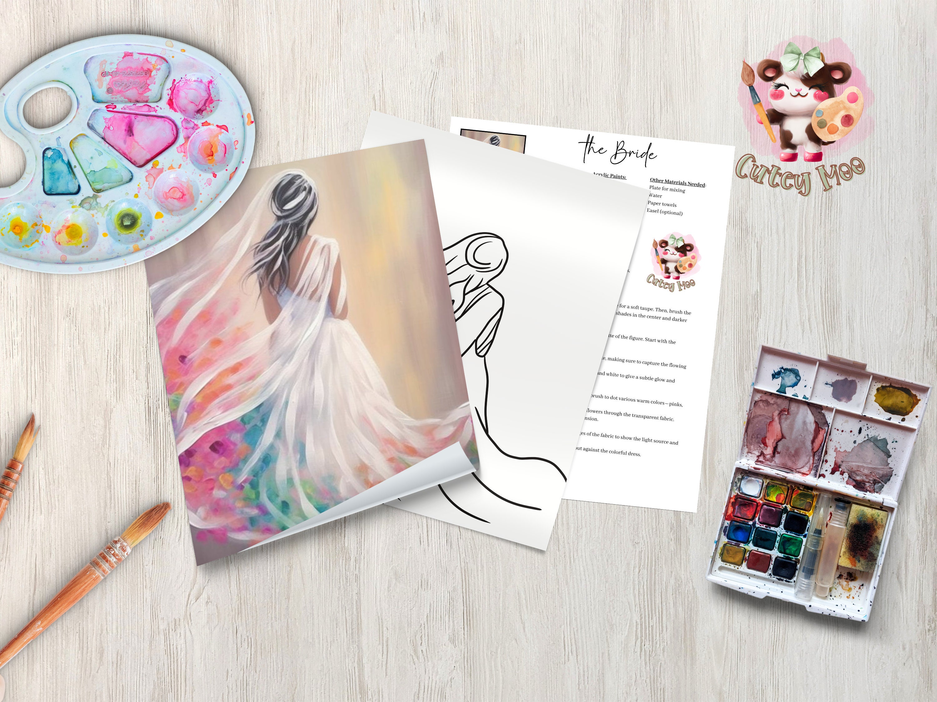 Diy Paint Party Printable Toolkit for Parties, Girls Night Out ...