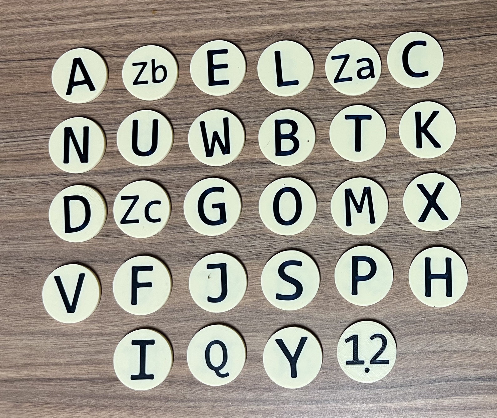 Custom Catan Number Tokens -replacements- -chips- -chits- -tiles- - Etsy