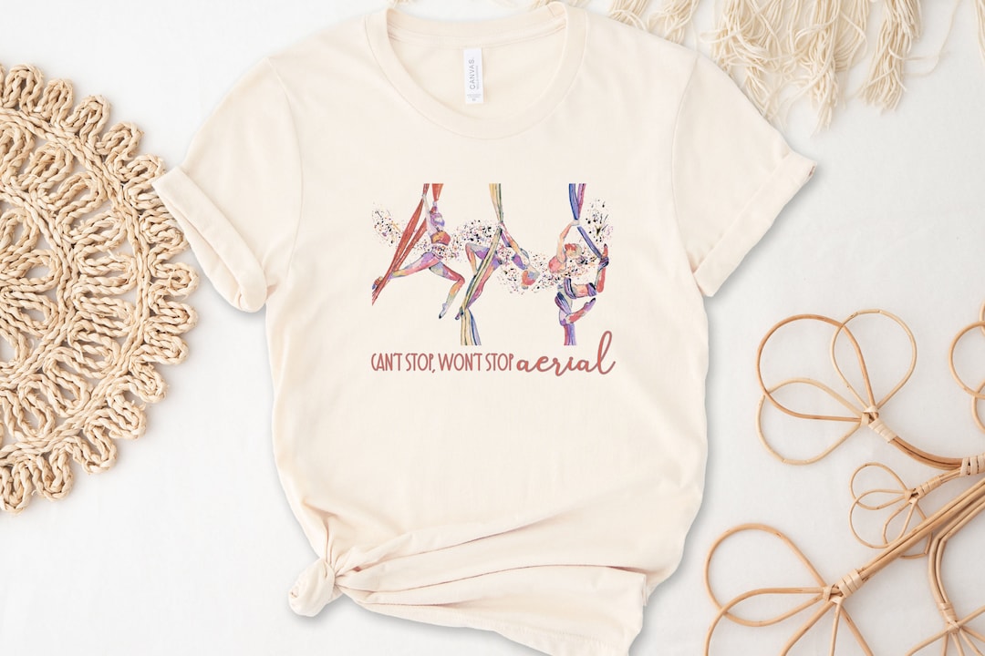 Aerial Shirt, Gift for Her, Gift for Aerialist, Adult Aerial T Shirt ...