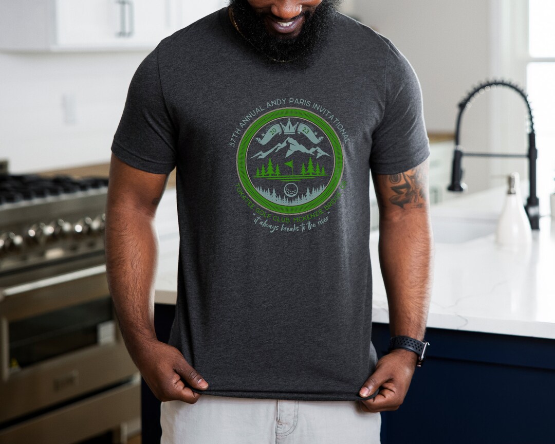 Customizable Golf Tournament T Shirt, ANDY PARIS Invitational Golf ...