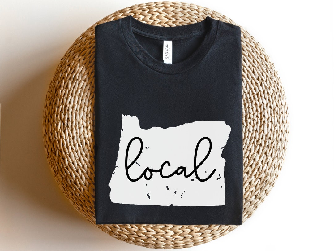 Oregon Shirt, Oregon Local Shirt, Custom State Tee, Pacific Northwest ...