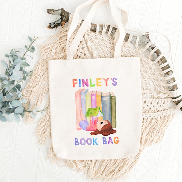 Library Book Bag - Etsy