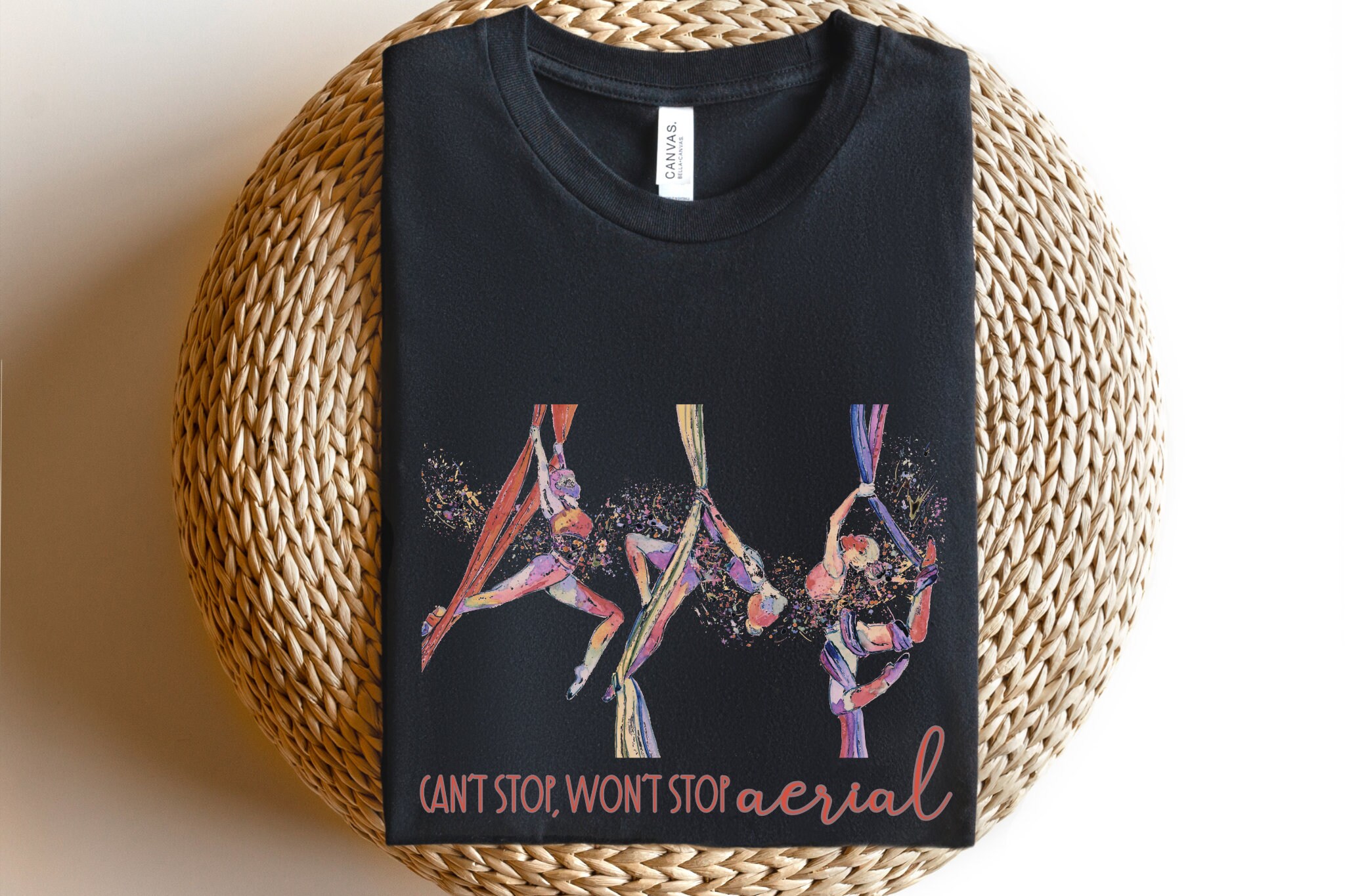 Aerial Shirt, Gift for Her, Gift for Aerialist, Adult Aerial T Shirt ...