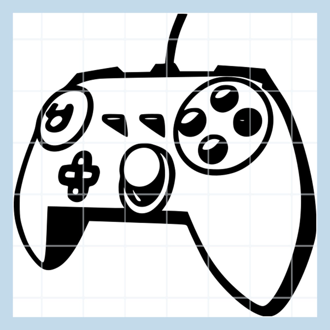Joystick Clipart Black And White