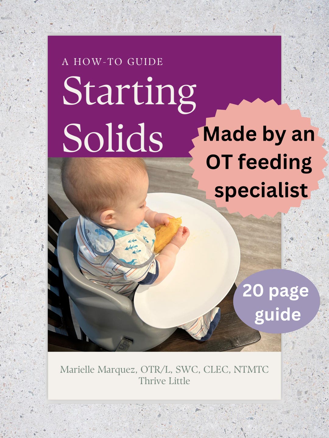 Starting Solids Digital Guide | First Foods Guide | Guide for Parents ...