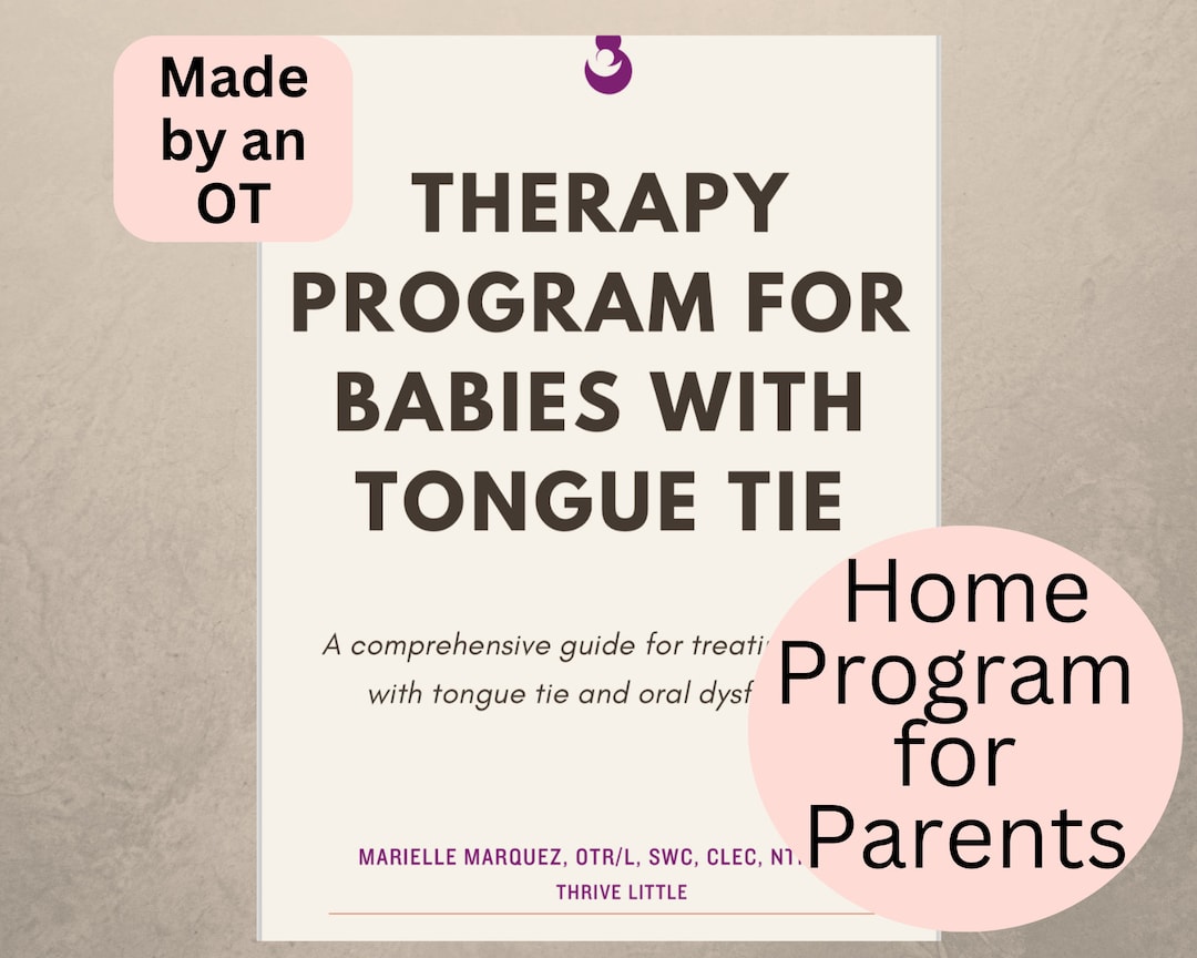 Tongue Tie Therapy Guide | Home Program for Parents | Exercises for ...