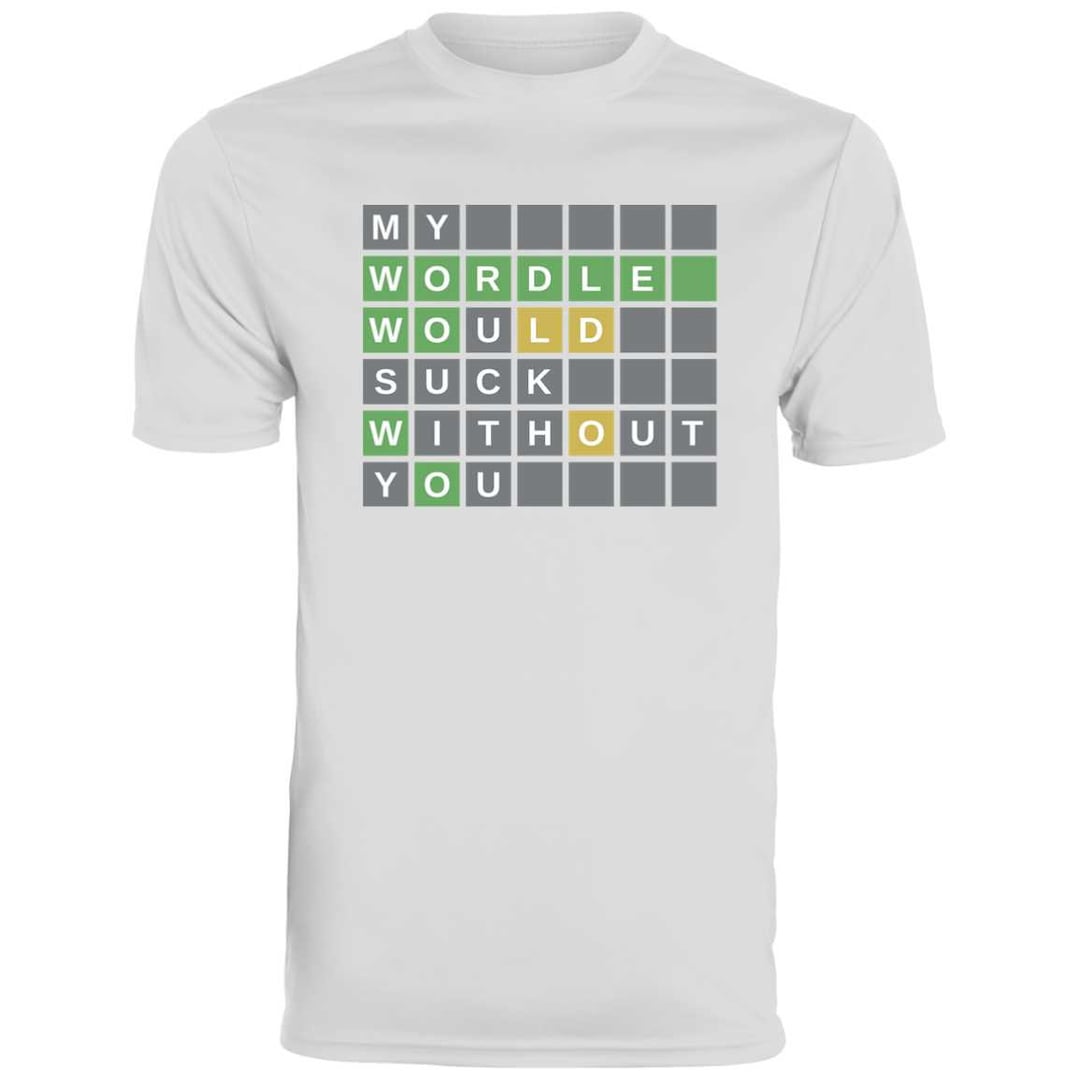 Men's Wordle Moisture-resistant Tee - Etsy