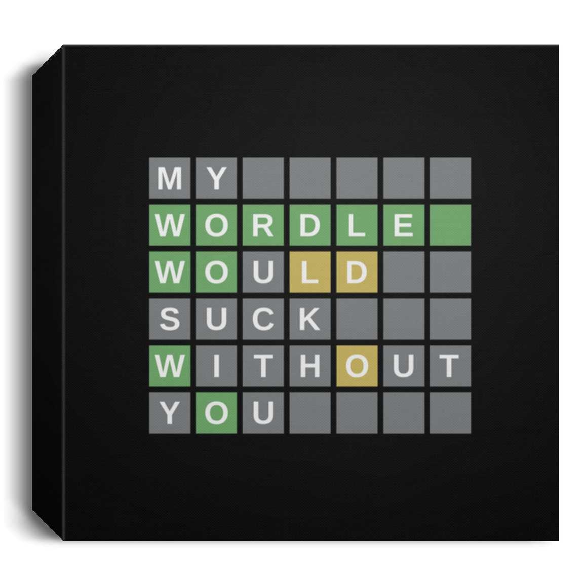 Wordle Deluxe Square Canvas 1.5in Frame - Etsy